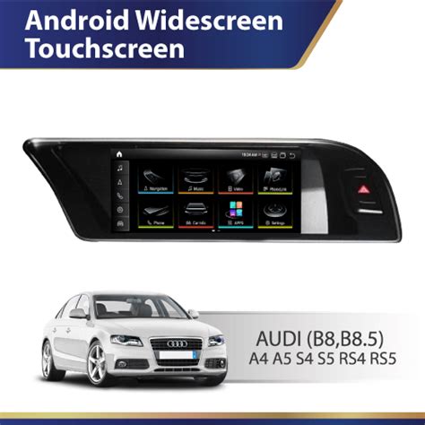 Android Widescreen Touch Screen B8 B8 5 Audi A4 A5 S4 S5 Rs4 Rs5 8 8