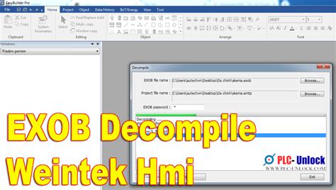 Weintek Hmi Exob File De Compile And Upload Disable Solution