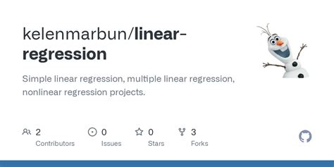 Github Kelenmarbunlinear Regression Simple Linear Regression