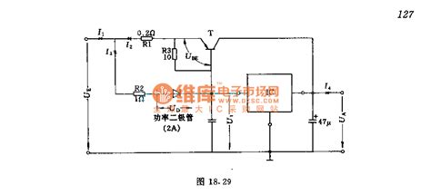 Larger Current Steady Voltage Circuit With Current Limit Power Supply Circuit Circuit