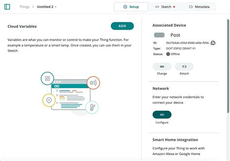 Nodemcu Esp32 Is Unable To Connect To Arduino Cloud Microcontrollers