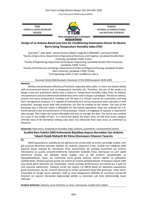 Pdf Design Of An Arduino Based Low Cost Air Conditioning Automation