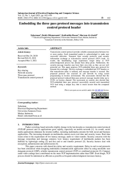 Pdf Embedding The Three Pass Protocol Messages Into Transmission