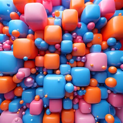 Premium Photo Abstract 3d Geometrical Background