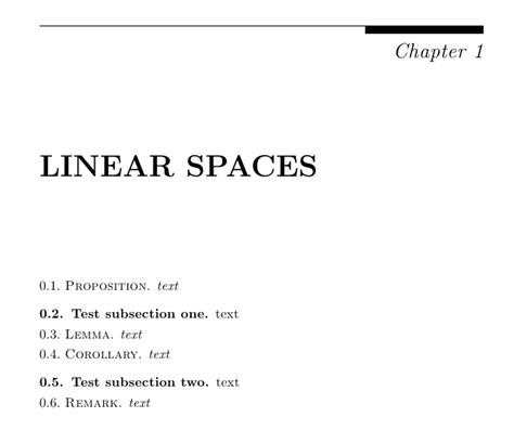 Theorems Lemma Numbering Like Lemma TeX LaTeX Stack Exchange