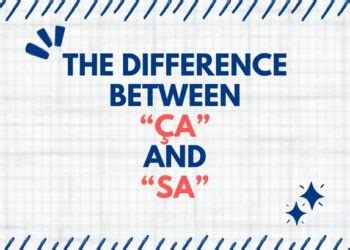 The Difference Between Ci Si S Y In French NeedFrench