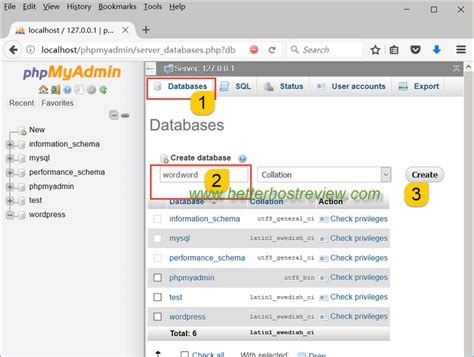 Create Database Mysql Ameriryte