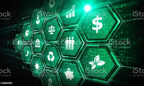 Esg 투자 개념 지속 가능하고 사회적으로 책임있는 투자 추상 일러스트 레이 션 환경 사회 지배 구조에 대한 스톡 벡터 아트 및 기타 이미지 환경 사회 지배 구조