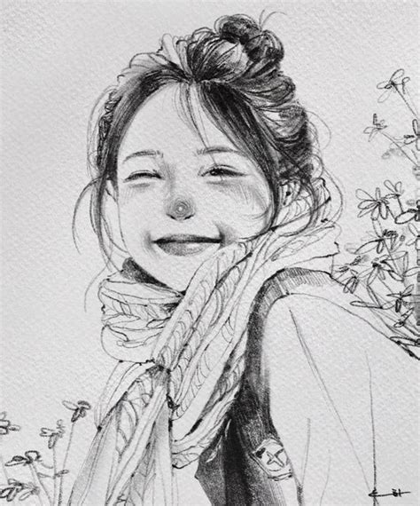 크로키 드로잉 초상화 스케치 초상화 초상화 드로잉