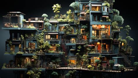 Components On The Computer Components On The Table Electronic Circuit Board Generative Ai Stock