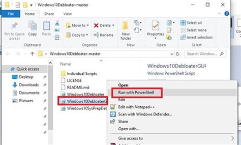 Remove Windows Bloatware With Windows Debloater
