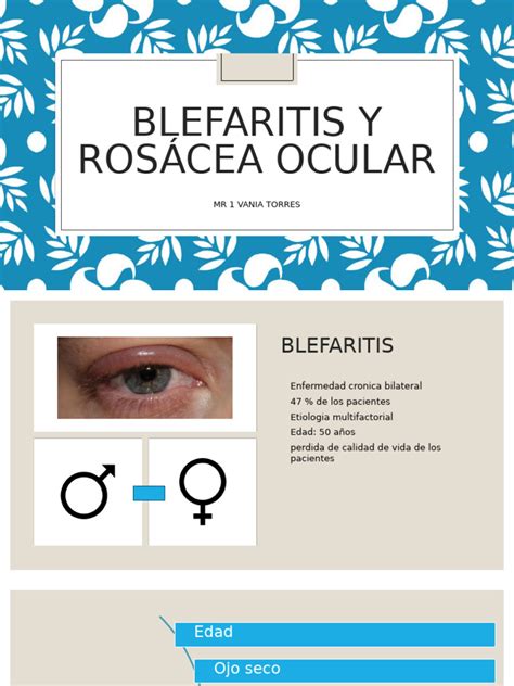 Blefaritis Y Rosacea Ocular Pdf Especialidades Medicas Enfermedades Y Trastornos