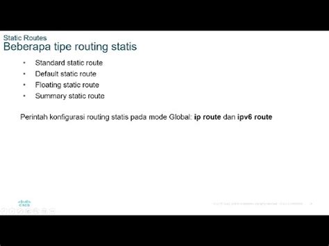 SRWE Module Static Routing Part YouTube
