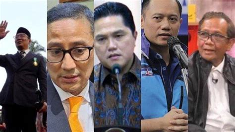 5 Kandidat Kuat Calon Pendamping Ganjar Pranowo Di Pilpres 2023 Ada Tokoh Idola Kamu