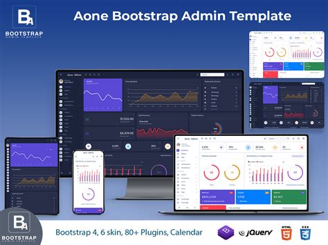 Aone Bootstrap Admin Web App With Stunning And Eye Catchy Web Design