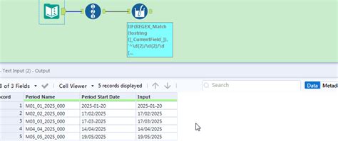 Create A Error Message If There Is Date With Diffe Alteryx Community