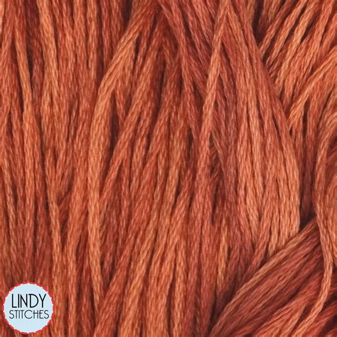 Clockwork Weeks Dye Works Floss Hand Dyed Cotton Skein 2230 Lindy