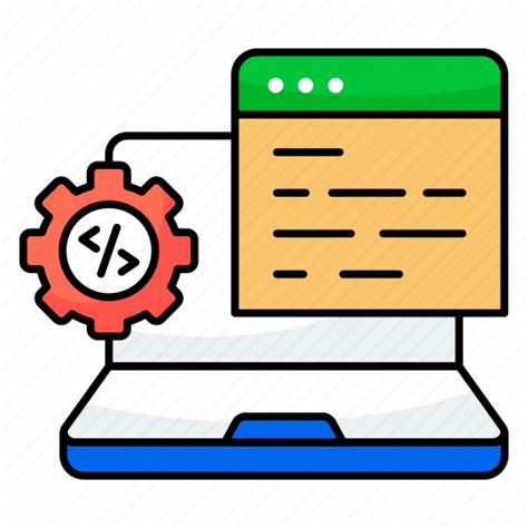 Web Coding Programming Development Html Technology Icon Download