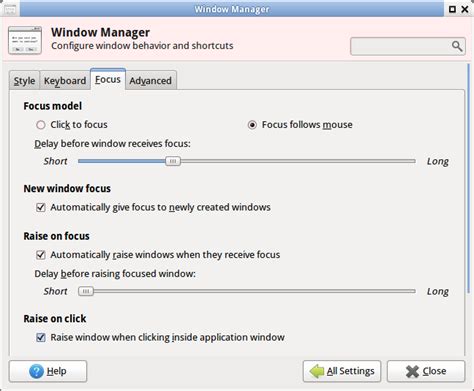linux mouse hover to raise window