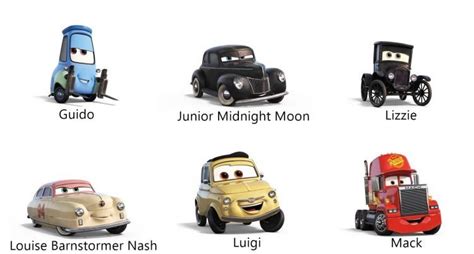 Disney Cars 3 Characters