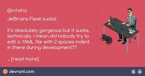 Jetbrains Jetbrains Fleet Sucks Its Absolutely Gorgeous But It Sucks Technically I Mean