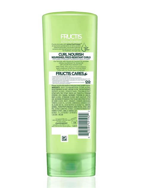 Curl Nourish Conditioner Garnier Fructis