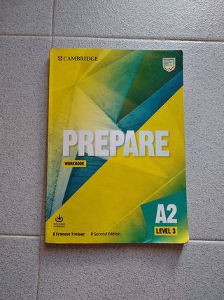 PREPARE workbook A2 Level 3 de segunda mano por 8 EUR en Casarrubios ...