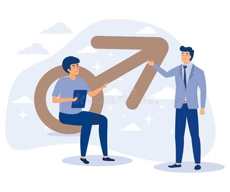 Gender Equality Concept Female And Male Gender Sign Stock Vector