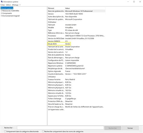 Comment savoir facilement si votre ordinateur possède un BIOS ou un UEFI sur windows ou