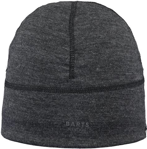 Zimní čepice Barts Merino Fitted Beanie Dark Heather