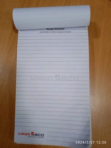 Perfect Bound Laminated Paper Cover Ruled Office Notepad Size A3 At ₹ 70 Piece In Kolkata