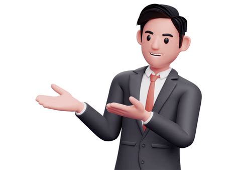 Persona Presentando Png Para Descargar Gratis