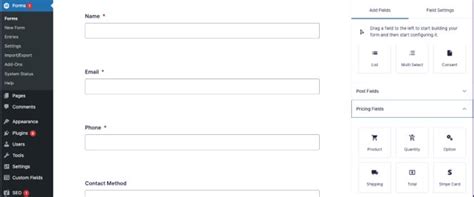 Integrating Stripe With Gravity Forms