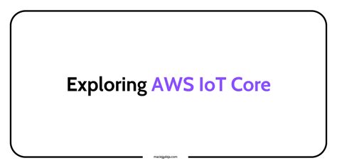 Understanding The Aws Iot Core Communication Patterns By Maciej