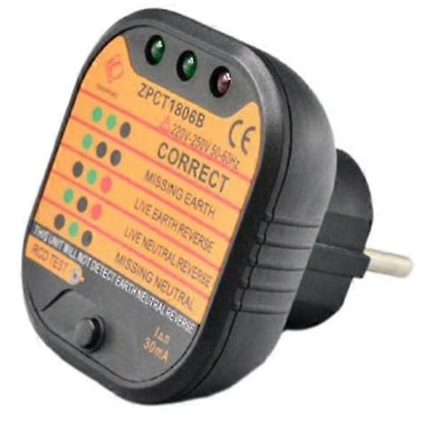 Leakage Socket Polarity Detection Ground Line Switch Current Detection