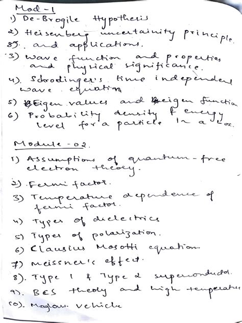physics module wise important questions pdf