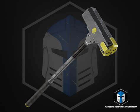 Hd2 Breaching Hammer 3d Print Files Galactic Armory