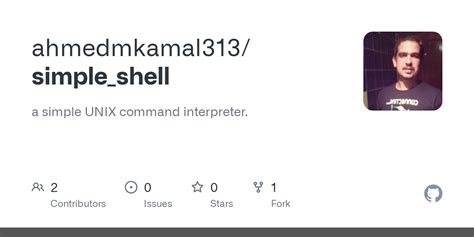 GitHub Ahmedmkamal Simple Shell A Simple UNIX Command Interpreter