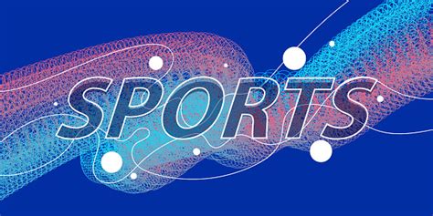 스포츠에 대 한 현대 색깔된 포스터입니다 일러스트 디자인에 적합 디자인 요소에 대한 스톡 벡터 아트 및 기타 이미지 디자인