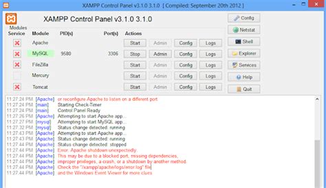 Hướng Dẫn Cách Sửa Lỗi Apache Không Start được Trong Xampp