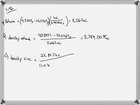 Solved A Pycnometer Is A Device For Measuring The Density Of Liquids