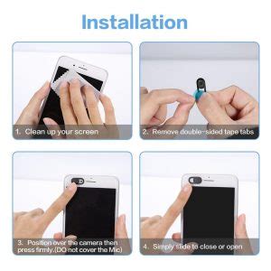 Phone Camera Covers Privacy Protection 6 Pcs Digital Zakka