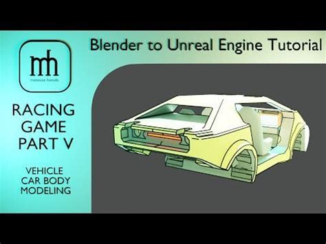 Blender to Unreal engine Racing game_part V Car Body : r/blender