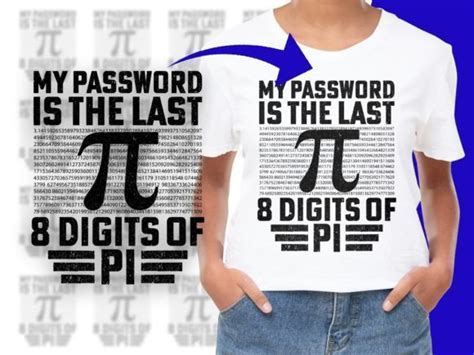 my password is the last 8 digits of pi graphic by craftdesigns