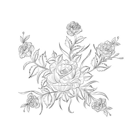 Fancy Flower Drawings Best Flower Site