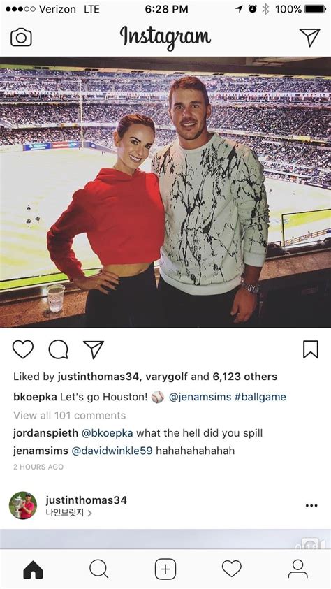 J Spieth Roasting Koepka On Instagram R Golf