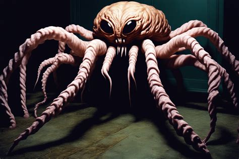 Eldritch Gigantic Spider Tentacle Monster Creatur By Taschentuch On Deviantart