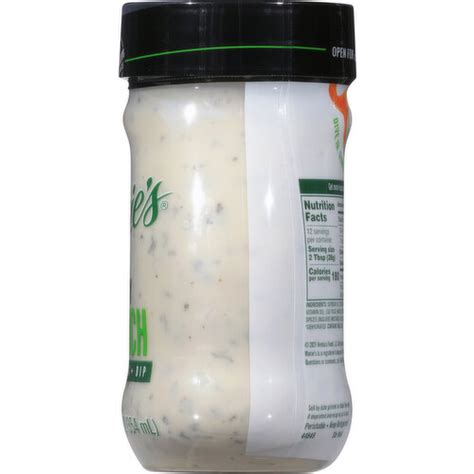 Maries Creamy Ranch Dressing Dip Smart And Final