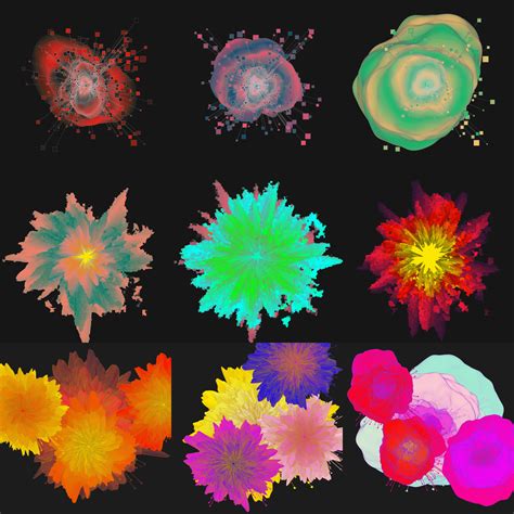 some of my nft artwork created on p5js r nft