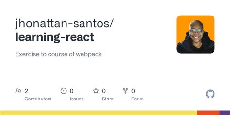 GitHub Jhonattan Santos Learning React Exercise To Course Of Webpack